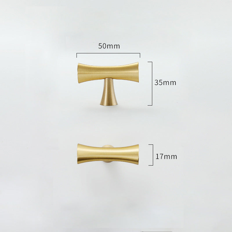 Brio Solid Brass with Classic Brass Finish – Luxhandles
