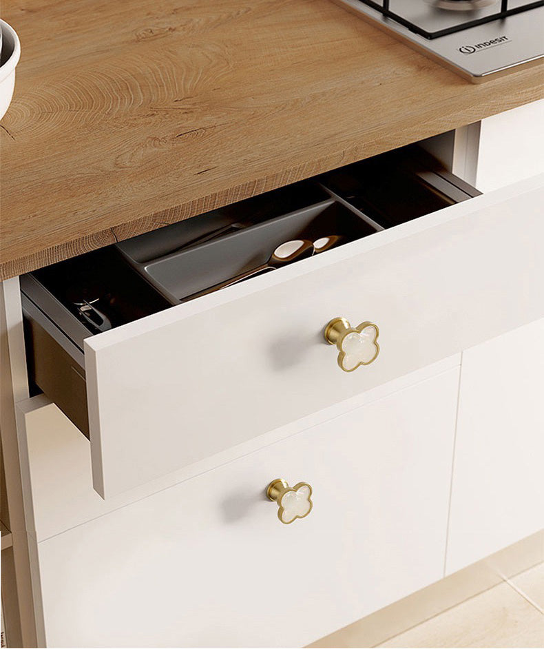 Unique and Heartfelt: Marble Heart Solid Brass Knob – Luxhandles