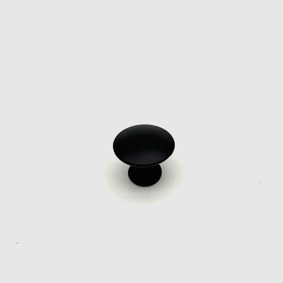 Slimline Matt Black Knobs – Luxhandles