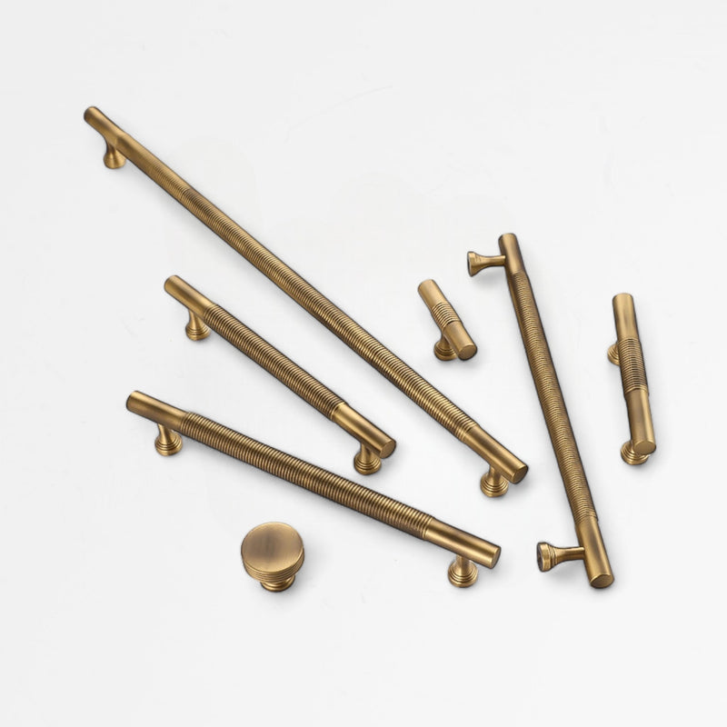 Modern and Minimalistic Linear Solid Brass Collection