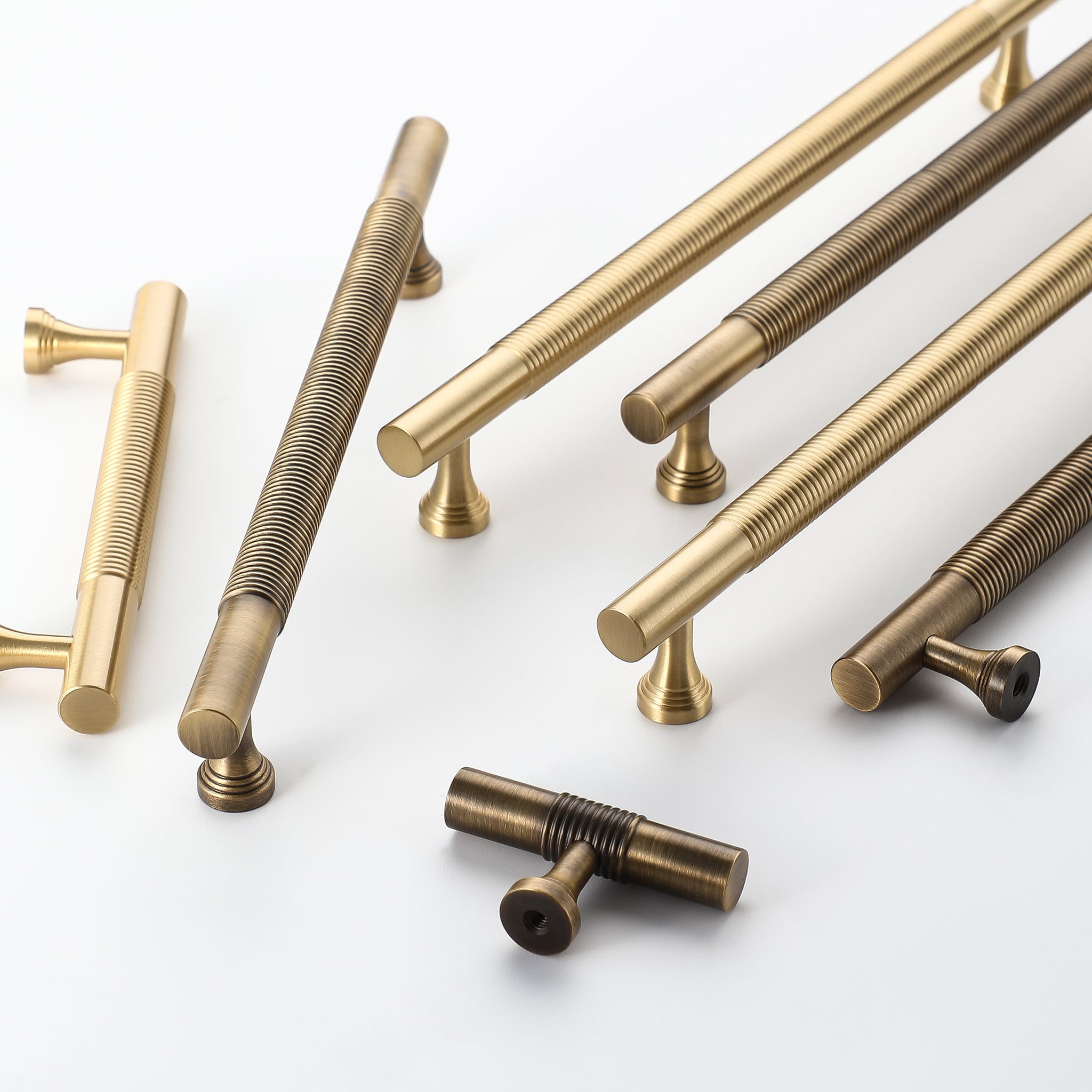 Modern and Minimalistic Linear Solid Brass Collection