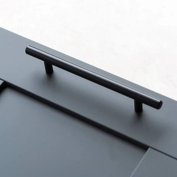 Modern Round Matt Black Handles – Luxhandles