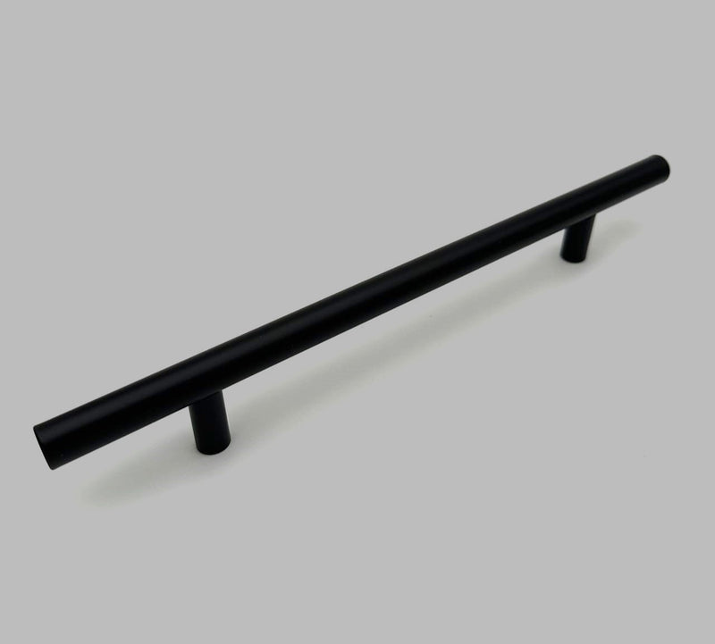 Stylish Modern Round Matt Black Handles
